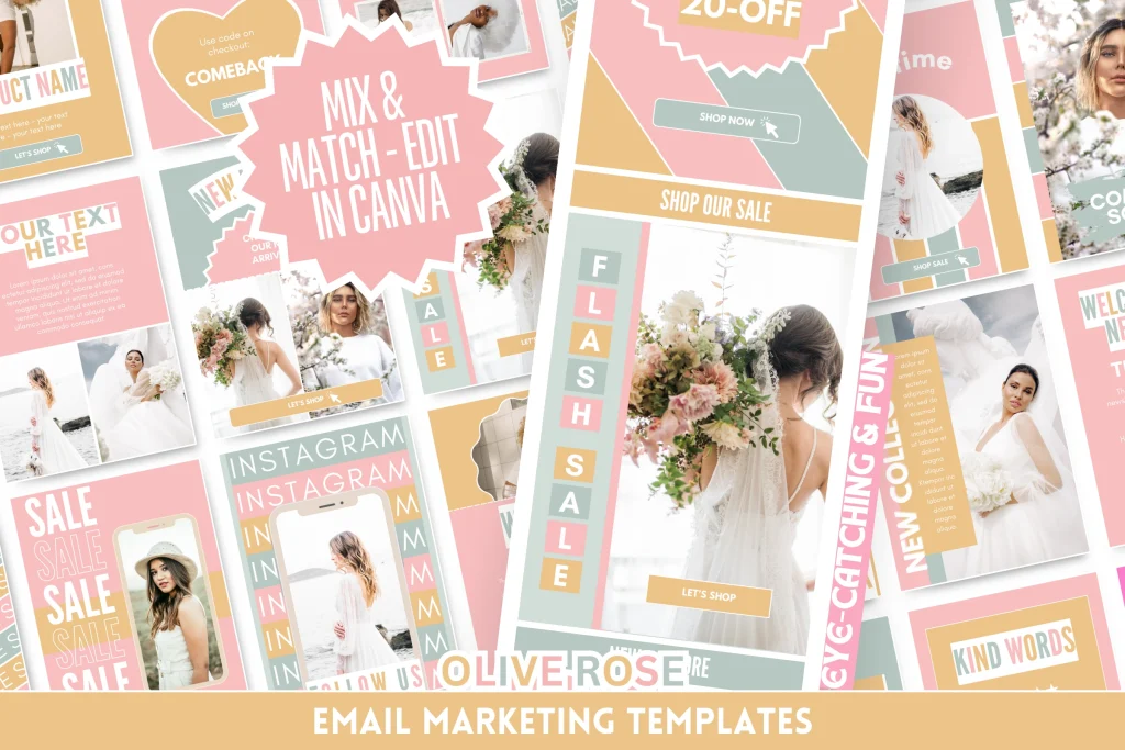 Pastel Email Templates | Sunshine Studio